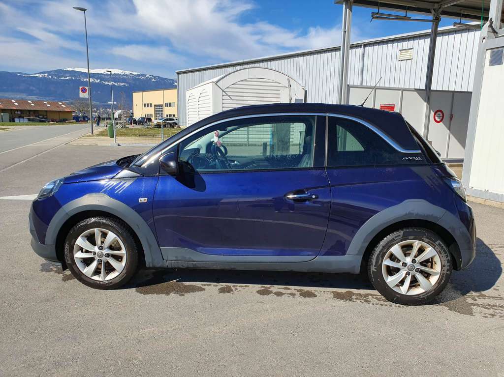 Auto occasion Opel Opel Adam 1.0 ecoFLEX Turbo ROCKS Bleu Vaud ...